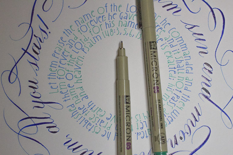 micron-pens | Steve Husting's Calligraphy